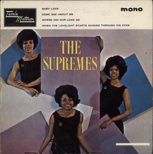 The Supremes The Supremes' Hits EP UK 7" vinyl single (7 inch record ...