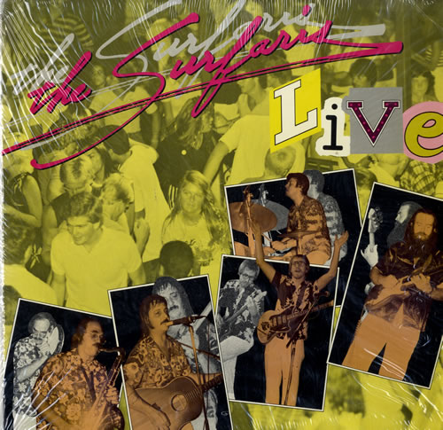 The Surfaris Live US vinyl LP album (LP record) (560895)