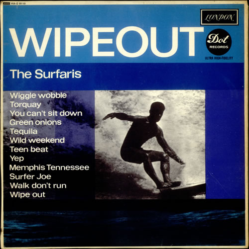 The Surfaris Wipe Out - VG+ UK vinyl LP album (LP record) (527539)