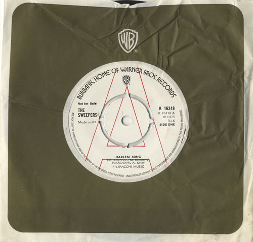 The Sweepers Harlem Song UK Promo 7" vinyl single (7 inch record / 45 ...