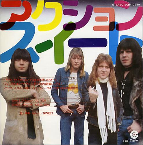 The Sweet Action Japanese 7" vinyl single (7 inch record / 45) (39985)
