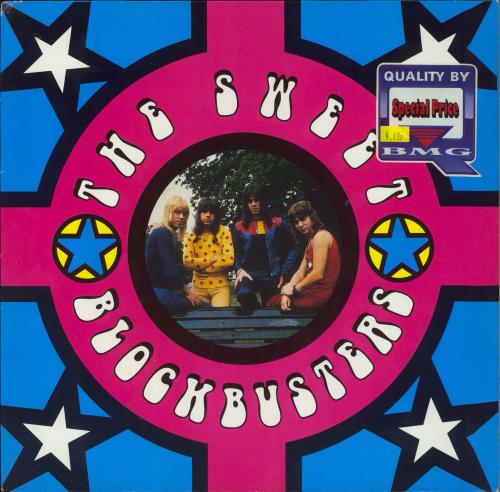 The Sweet Blockbusters German vinyl LP album (LP record) (574725)