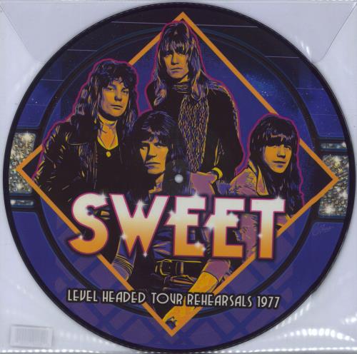 The Sweet Level Headed Tour Rehearsals 1977 US picture disc LP (vinyl ...