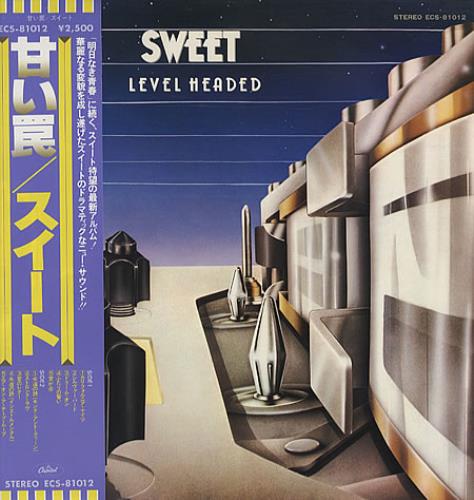 The Sweet Level Headed Japanese vinyl LP album (LP record) (195398)