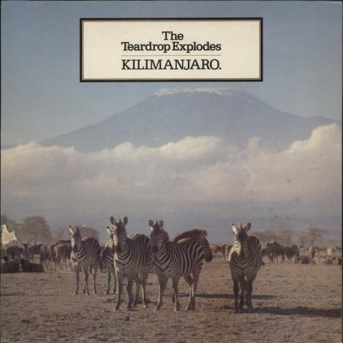 The Teardrop Explodes Kilimanjaro UK vinyl LP album (LP record) (523002)