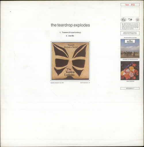 The Teardrop Explodes Reward EP UK 12" vinyl single (12 inch record ...
