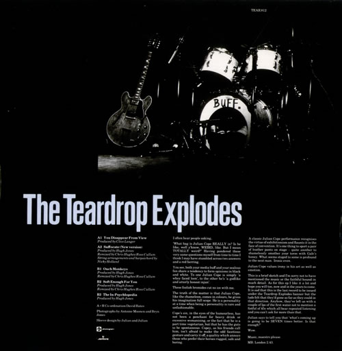 The Teardrop Explodes The Teardrop Explodes EP UK 12" vinyl single (12 ...