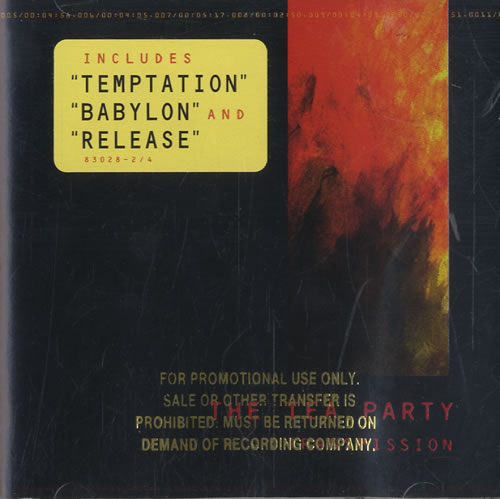 The Tea Party Transmission US CD album (CDLP) (470082)