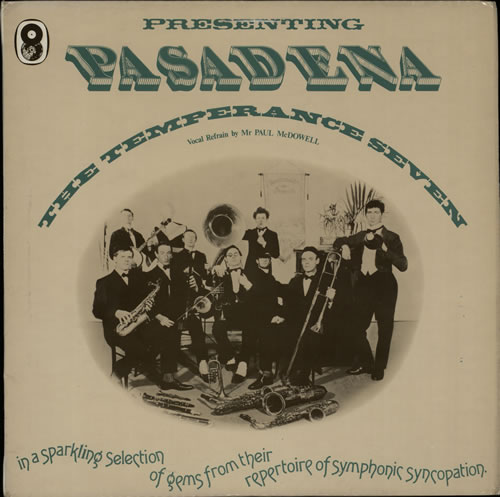 The Temperance Seven Pasadena UK vinyl LP album (LP record) (642252)
