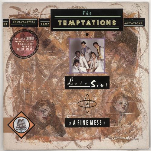 The Temptations Lady Soul UK 12" vinyl single (12 inch record / Maxi ...