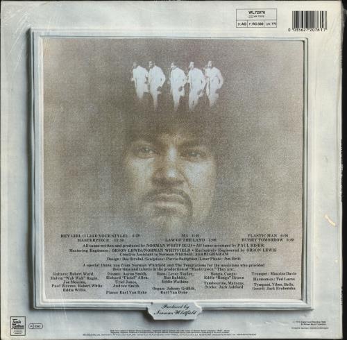 The Temptations Masterpiece UK vinyl LP album (LP record) (718802)