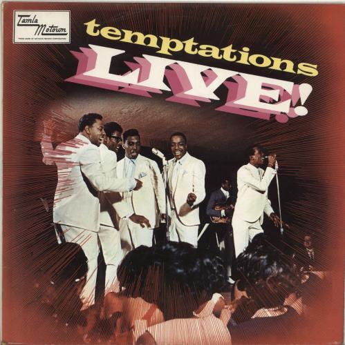 The Temptations The Temptations Live! UK vinyl LP album (LP record ...