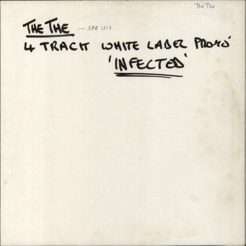 The The Infected UK Promo 12" vinyl single (12 inch record / Maxi ...