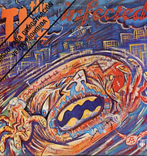 The The Infected Argentinean vinyl LP album (LP record) (236225)
