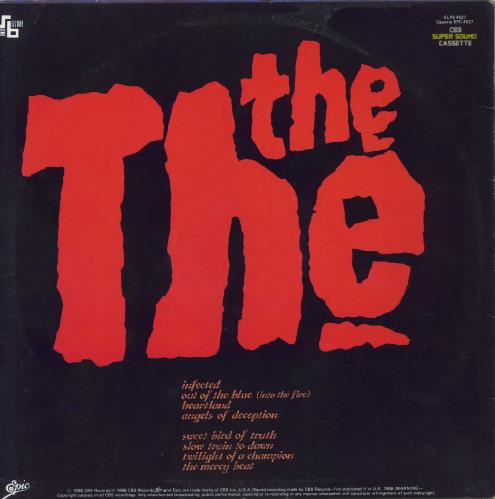 The The Infected Australian vinyl LP album (LP record) (805845)