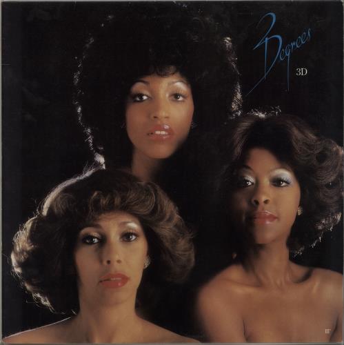 The Three Degrees 3D UK vinyl LP album (LP record) (481237)