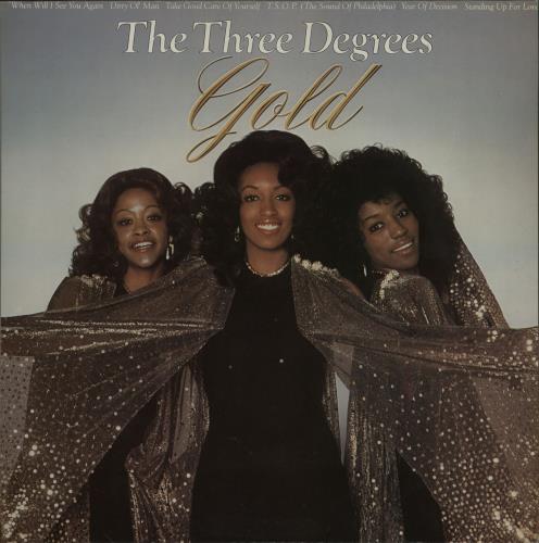The Three Degrees Gold UK 2-LP vinyl record set (Double LP Album) (750787)