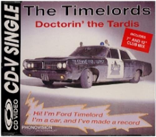 The Timelords Doctorin' The Tardis UK CD single (CD5 / 5") (10445)