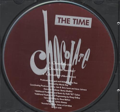 The Time Chocolate US Promo CD single (CD5 / 5") (3429)