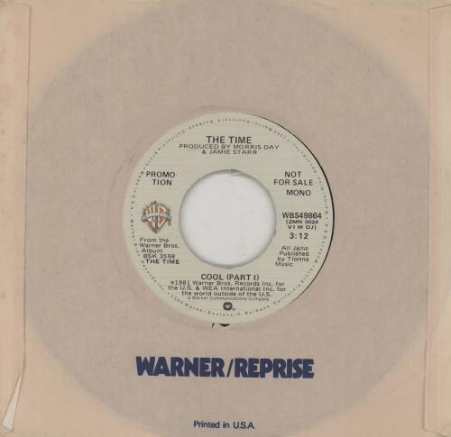 The Time Cool (Part 1) US 7" vinyl single (7 inch record / 45) (752796)
