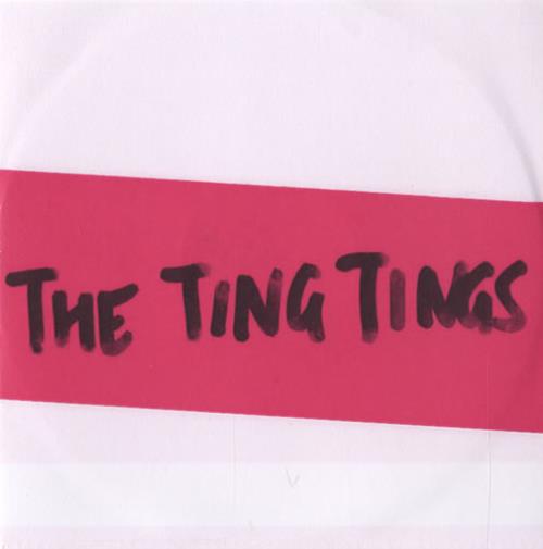 The Ting Tings Great DJ UK Promo CD-R acetate (446336)