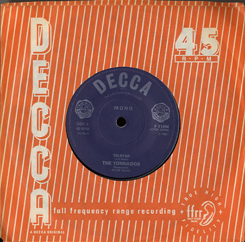 The Tornados Telstar - 1982 UK 7" vinyl single (7 inch record / 45 ...