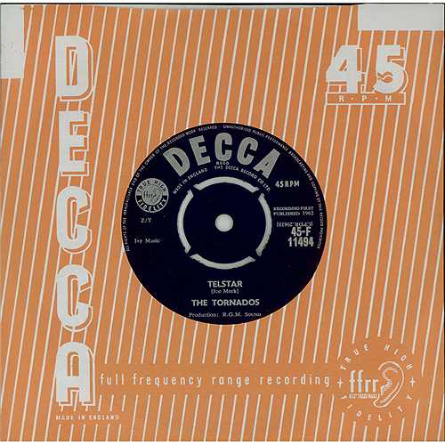 The Tornados Telstar - EX UK 7" vinyl single (7 inch record / 45) (406687)