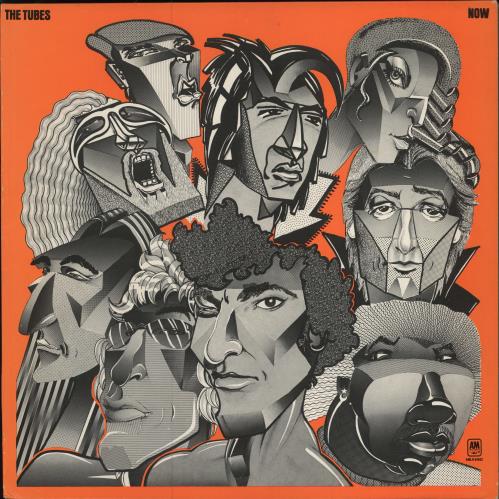 The Tubes Now UK vinyl LP album (LP record) (781345)