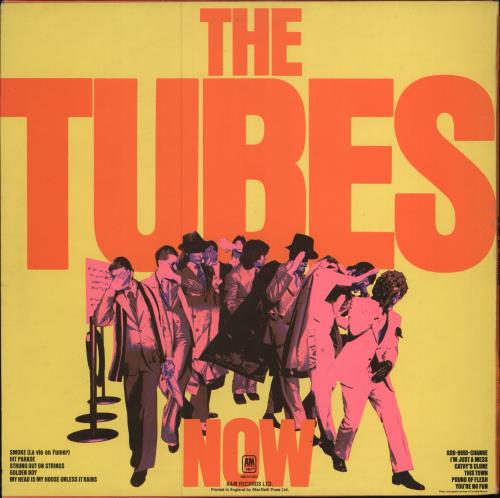 The Tubes Now UK vinyl LP album (LP record) (781345)