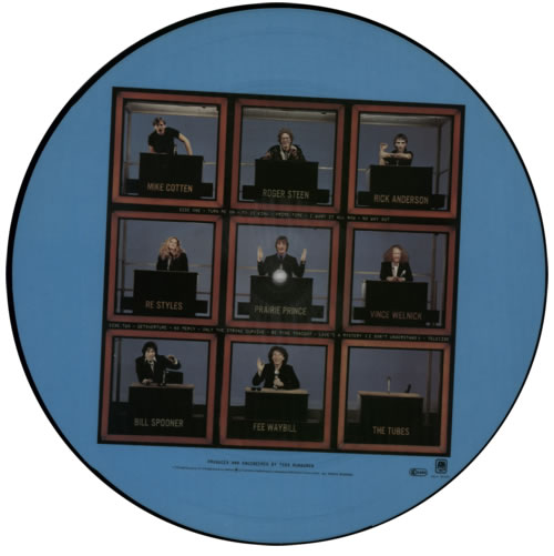 The Tubes Remote Control Dutch picture disc LP (vinyl picture disc ...