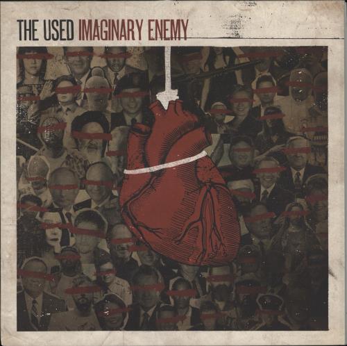 The Used Imaginary Enemy US vinyl LP album (LP record) (781325)