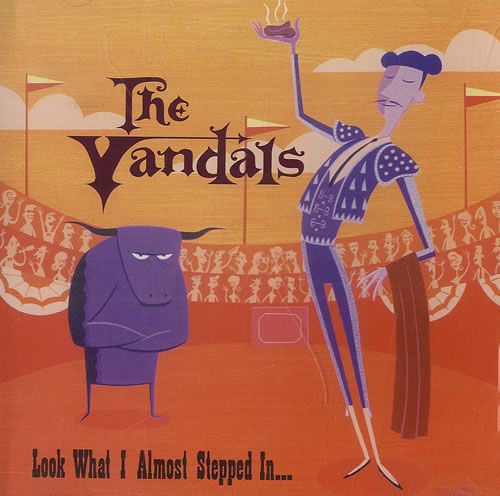 The Vandals Look What I Almost Stepped In... US Promo CD album (CDLP ...