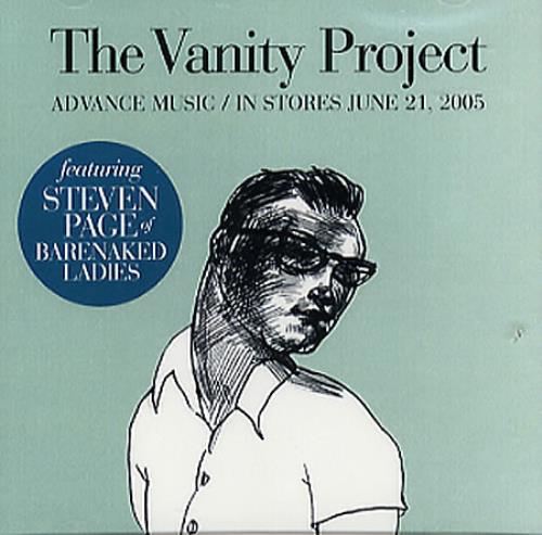 The Vanity Project The Vanity Project Canadian CD-R acetate (348285)