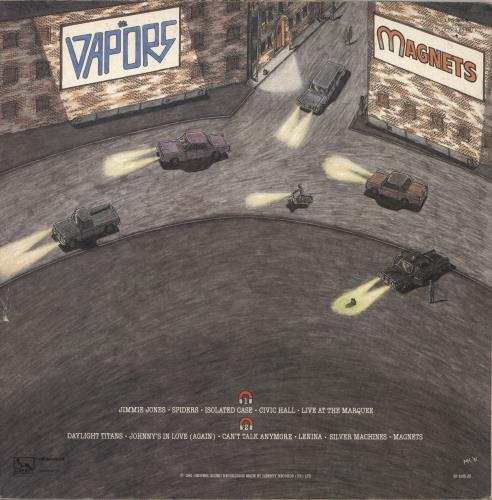 The Vapors Magnets UK vinyl LP album (LP record) (221851)