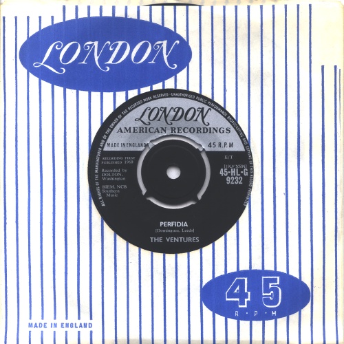 The Ventures Perfidia UK 7" vinyl single (7 inch record / 45) (547815)