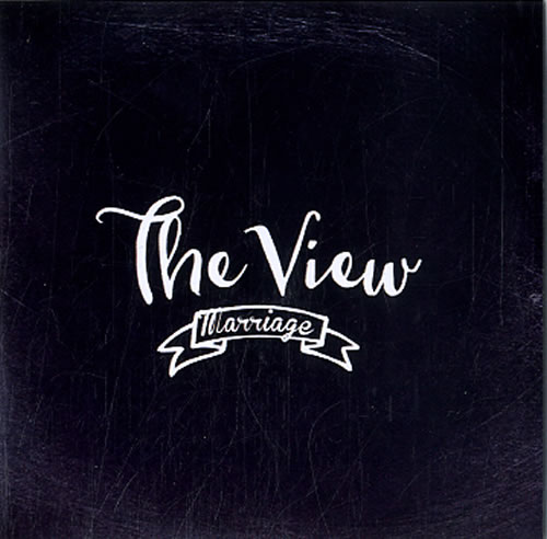 The View Marriage UK Promo CD-R acetate (633494)