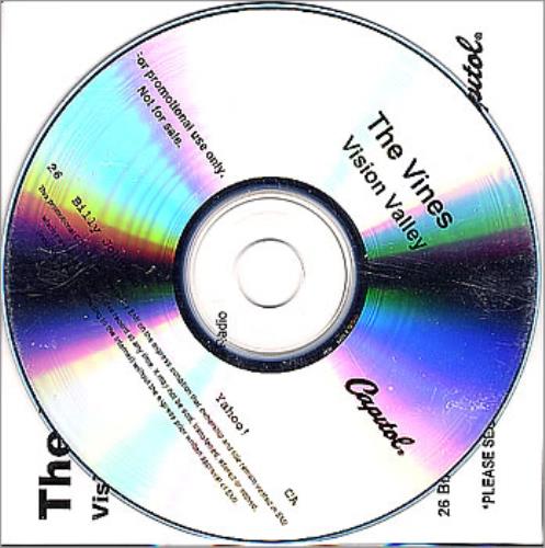 The Vines Vision Valley US CD-R acetate (360740)