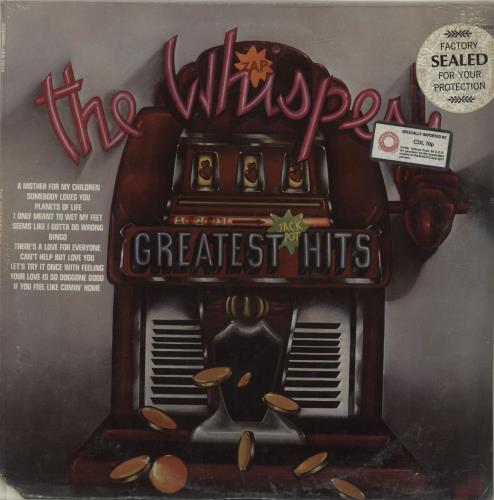 The Whispers Greatest Hits - Sealed US vinyl LP album (LP record) (686106)