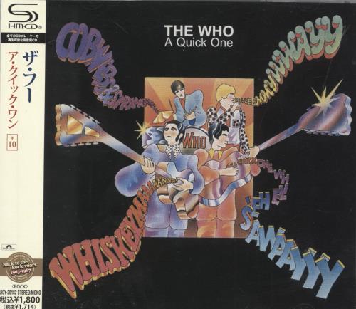 The Who A Quick One - SHM-CD Japanese SHM CD (815321)