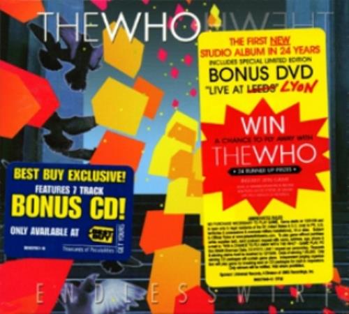 The Who Endless Wire - 3-CD Best Buy US 3-CD album set (Triple CD) (380969)