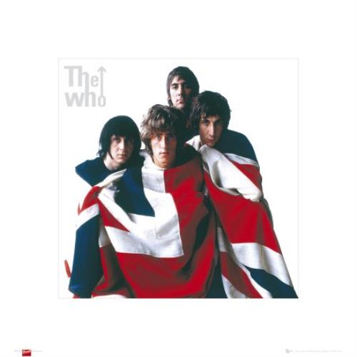 The Who Flag Art Print UK poster (396643)