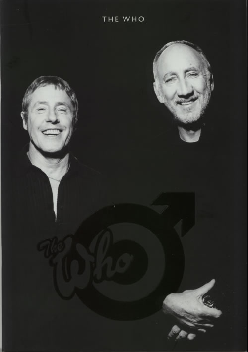The Who Live In Concert UK tour programme (613374) TOUR PROGRAMME