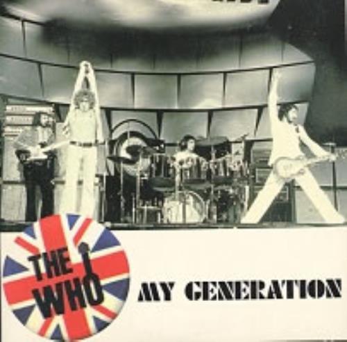 The Who My Generation Spanish Promo CD single (CD5 / 5") (69993)