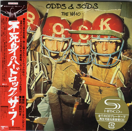 The Who Odds & Sods Japanese SHM CD (554237)