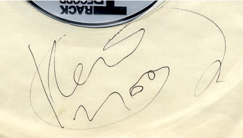 The Who Relay - Keith Moon Autograph UK 7" vinyl single (7 inch record ...