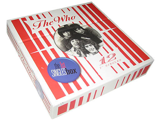 The Who The 1st Singles Box UK 7" single box set (403880)
