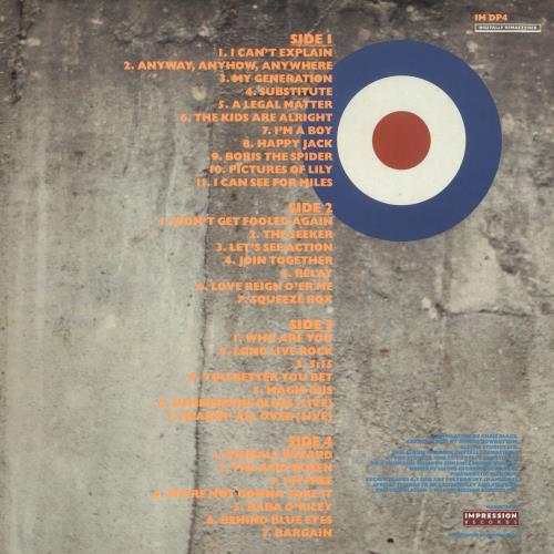 The Who The Who Collection - EX UK 2-LP vinyl record set (Double LP ...
