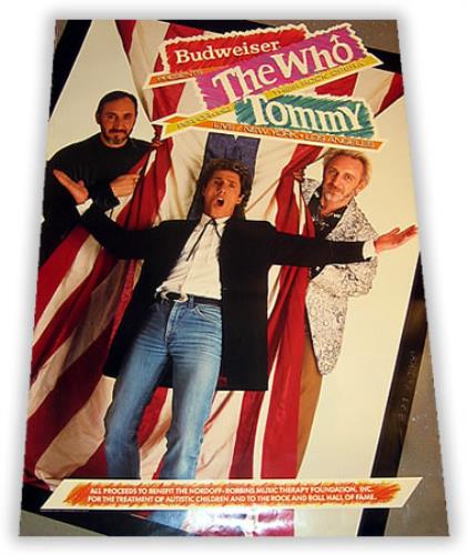 The Who Tommy US Promo poster (402401)