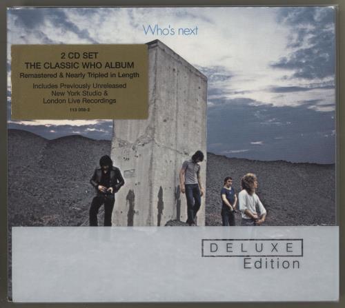 The Who Who's Next UK 2 CD album set (Double CD) (716588)