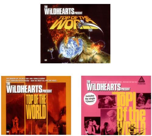 The Wildhearts Top Of The World UK 3-CD album set (Triple CD) (262300) The Wildhearts Top Of The World UK 3-CD album set (Triple CD) (262300)